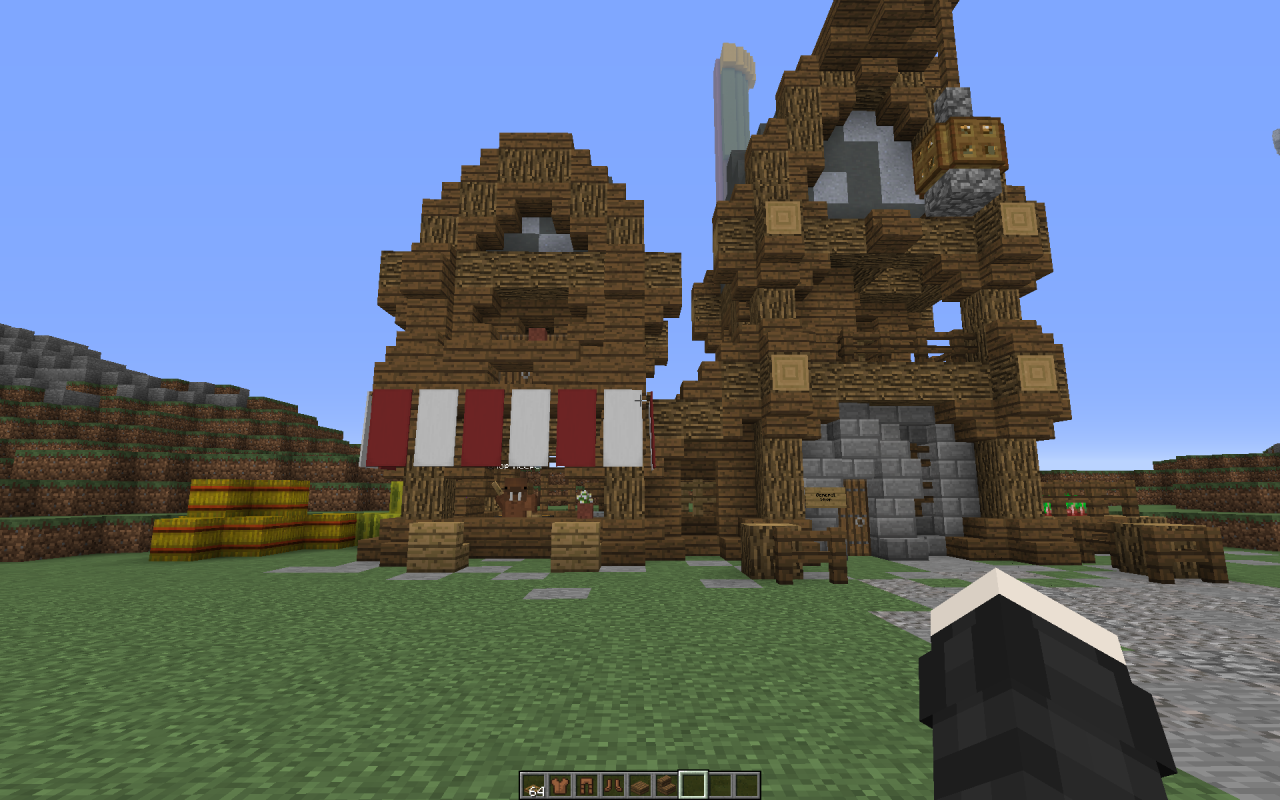 Small Build - Shop and House Minecraft Map