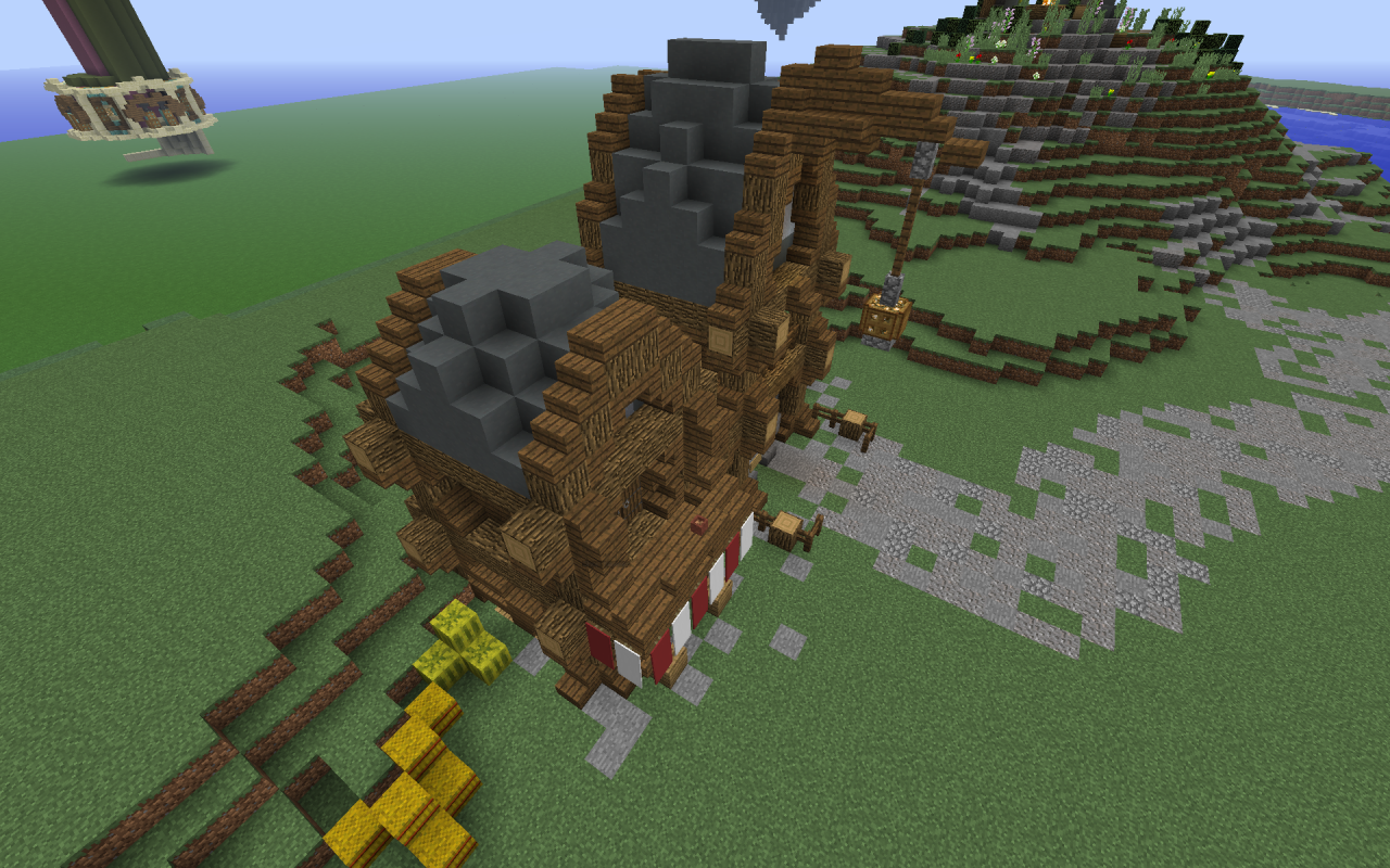 Small Build - Shop and House Minecraft Map