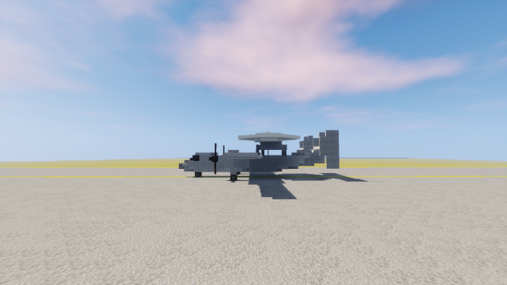 Northrop Grumman E-2C Hawkeye 1,5:1 Minecraft Map