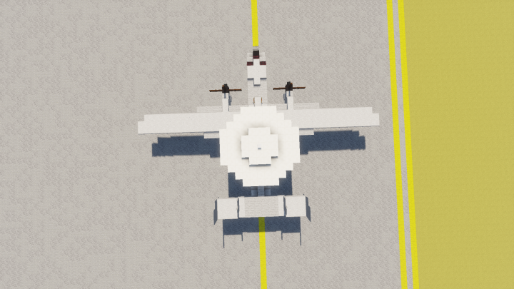 Northrop Grumman E-2C Hawkeye 1,5:1 Minecraft Map