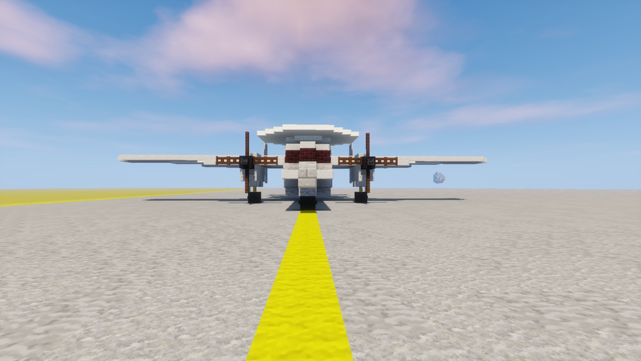 Northrop Grumman E-2C Hawkeye 1,5:1 Minecraft Map