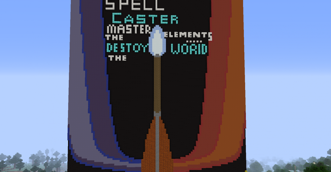 spell caster Updated! v1.3.1 Minecraft Map