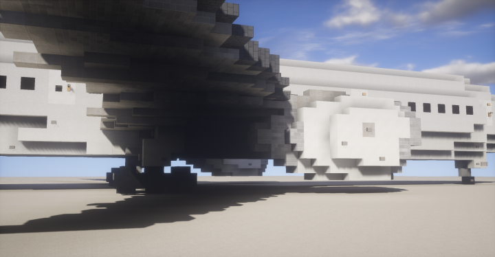 Boeing 777-200 Minecraft Map