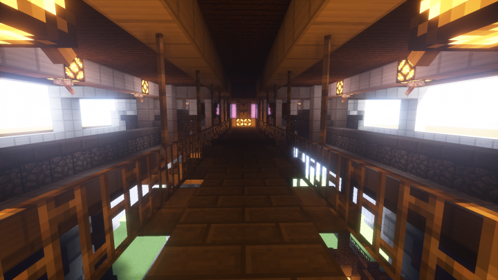 Steampunk Super Heavy Carrier "Titan" Minecraft Map