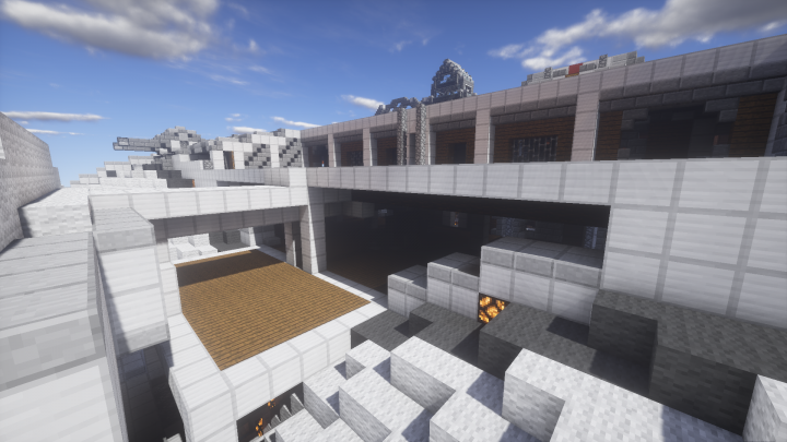 Steampunk Super Heavy Carrier "Titan" Minecraft Map