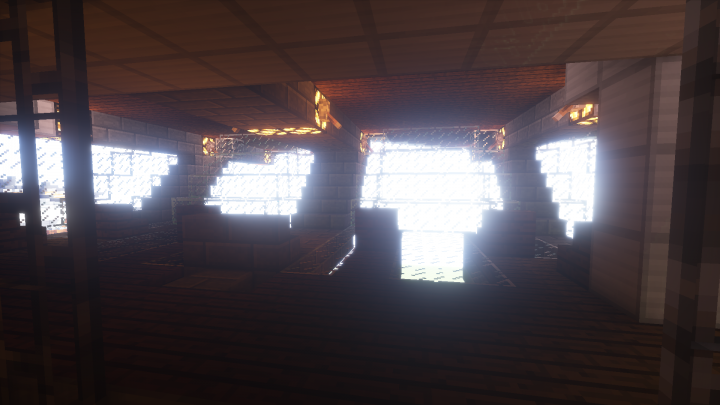 Steampunk Super Heavy Carrier "Titan" Minecraft Map