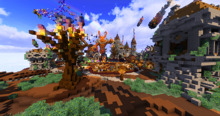 SkyBlock Wrath | MineHeroes Minecraft Map