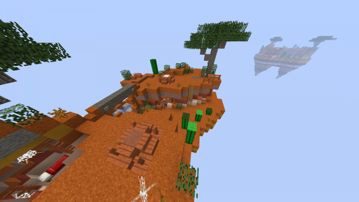 BedWars Canyon MAP+SCHEMATIC Minecraft Map