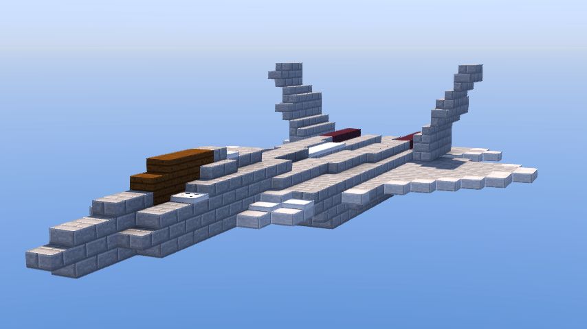 Sukhoi T-50 PAK FA | Scale: 1,5:1 Minecraft Map