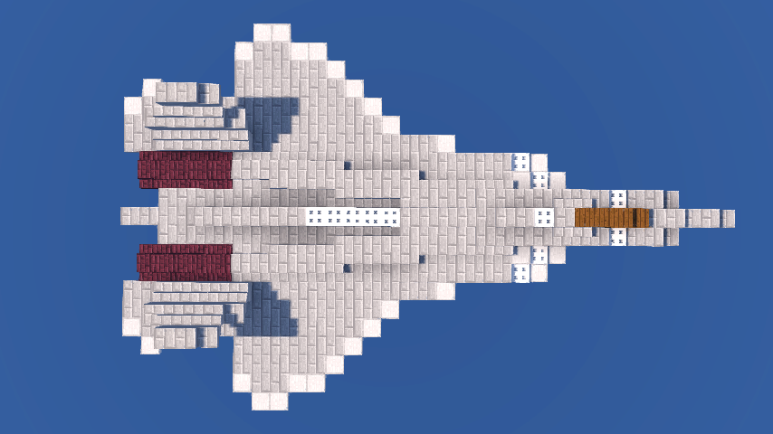 Sukhoi T-50 PAK FA | Scale: 1,5:1 Minecraft Map