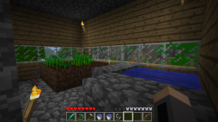 My Original First Minecraft Survival World From b1.2_02 to b1.7.3 ...