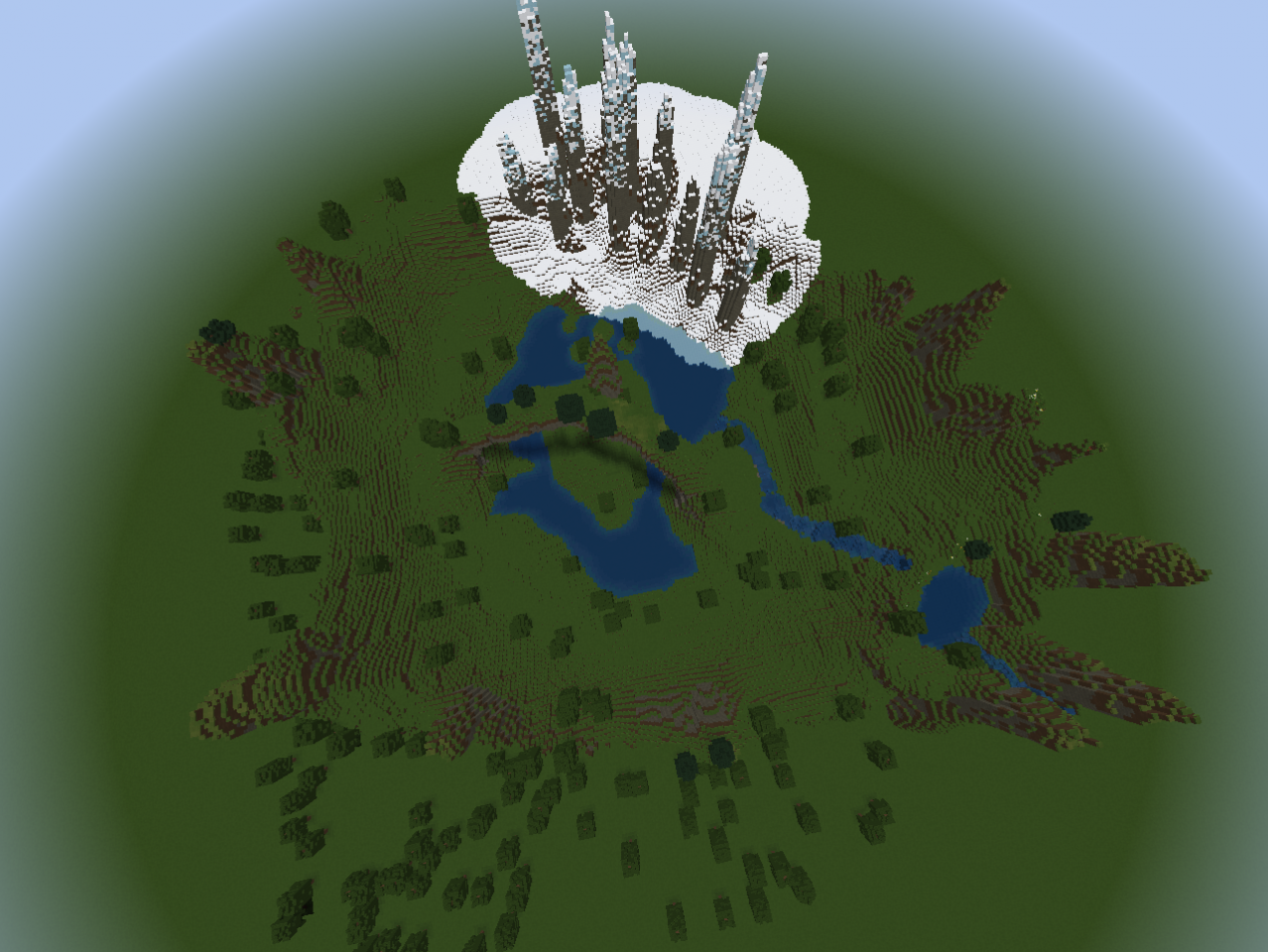 Small Mountain Landscape [1.8, 1.9, 1.10 & 1.11] [+Ice Spikes ...