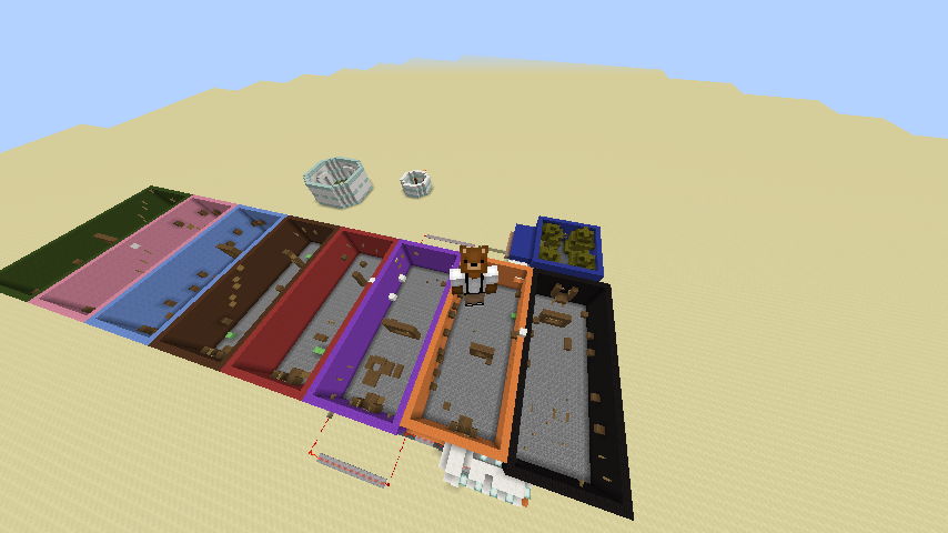 The Rainbow Parkour Minecraft Map