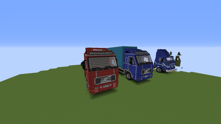 Volvo FH12 - King of the Road/Hard Truck 2 Minecraft Map