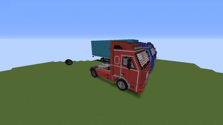 Volvo FH12 - King of the Road/Hard Truck 2 Minecraft Map