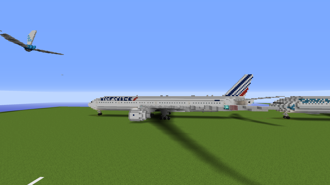 Boeing 777-300ER Minecraft Map