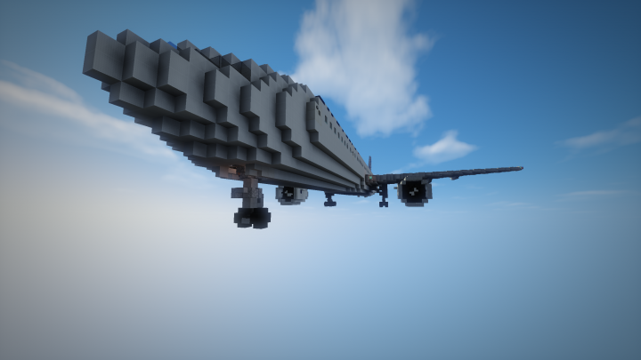 Boeing 777-300ER Minecraft Map