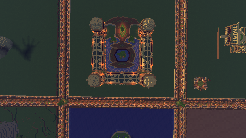 Blockface 3 Plots Minecraft Map