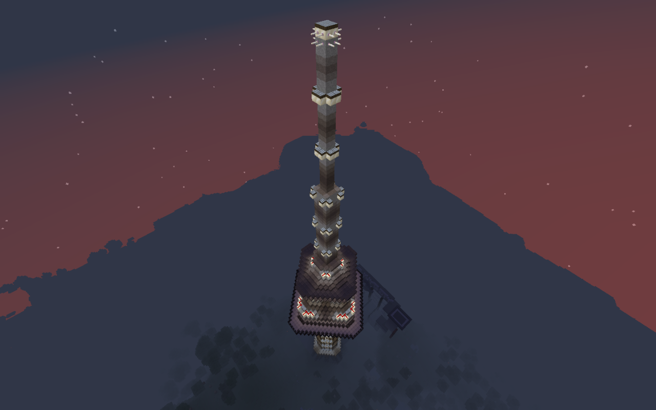 Sky Tower in Auckland Minecraft Map