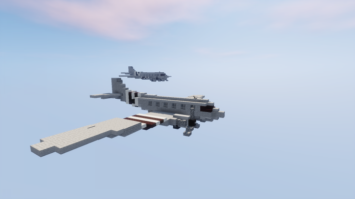 Douglas C-47 Skytrain 1,5:1 Minecraft Map
