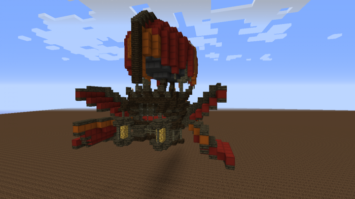 The Parrot - A Flying Ship Minecraft Map