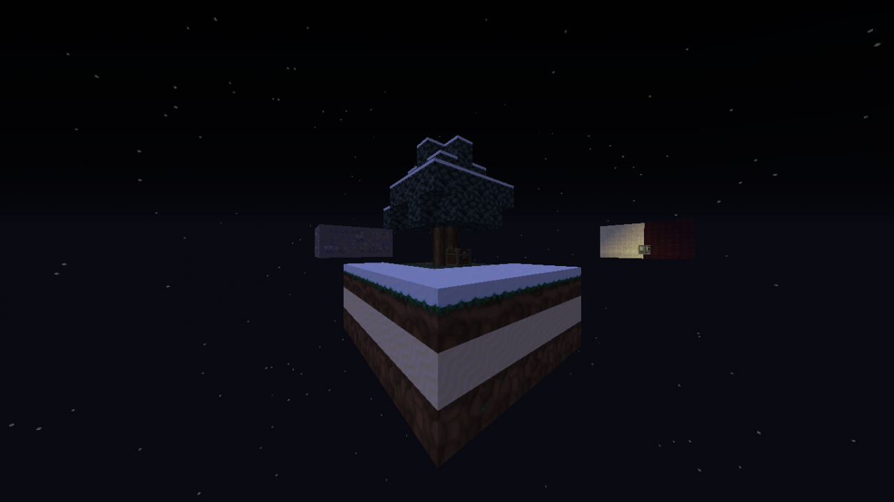 easy to learn sky block Minecraft Map