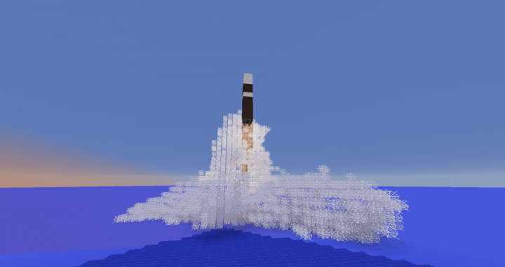 UGM-133A Trident II (D5) Minecraft Map