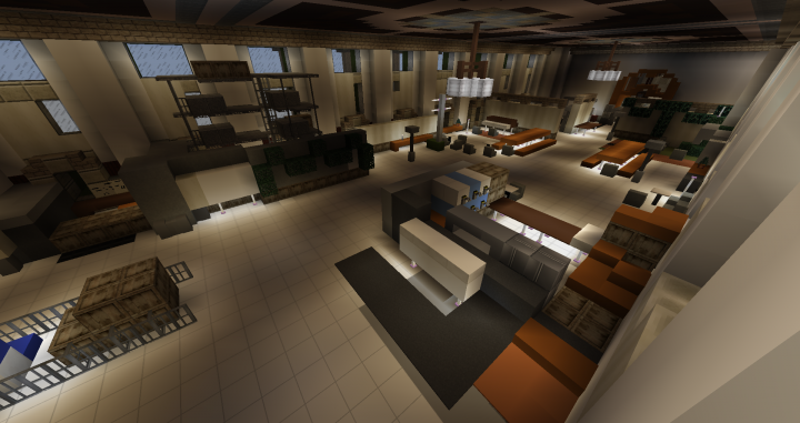 The Division - BASE OF OPERATIONS building Minecraft Map