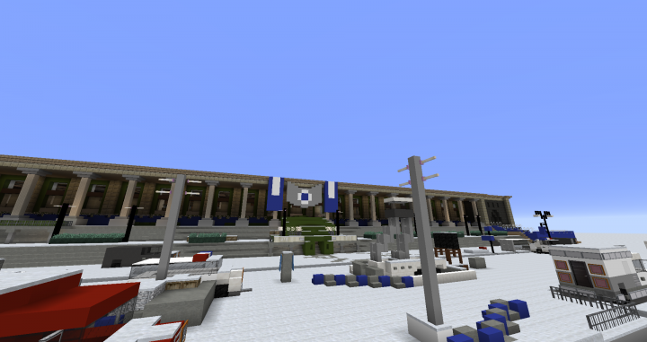 The Division - BASE OF OPERATIONS building Minecraft Map