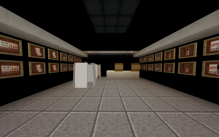 Kylie Cosmetics Store (Custom Textures) Minecraft Map