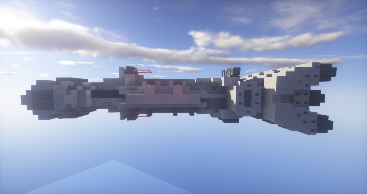 STAR WARS Corellian CR90 | Corvette (Tutorial + Download) Minecraft Map