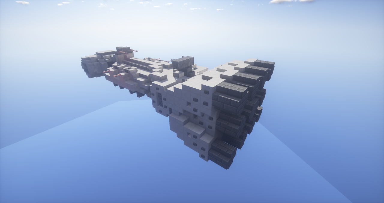 STAR WARS Corellian CR90 | Corvette (Tutorial + Download) Minecraft Map