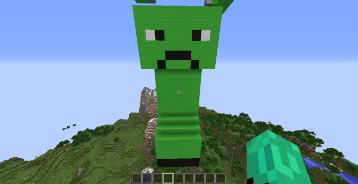 CREEPER BURNING MAP FOR POPULARMMOS Minecraft Map