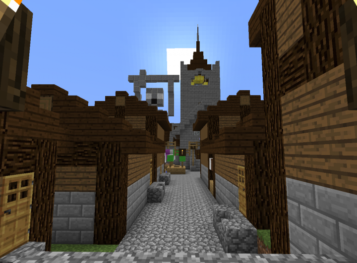 The seat of the World Minecraft Map