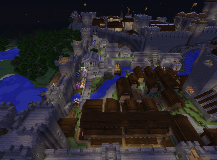 The seat of the World Minecraft Map