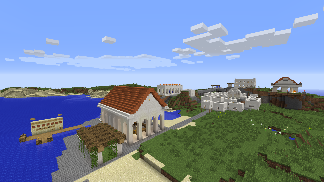 Greek Hunt Minecraft Map