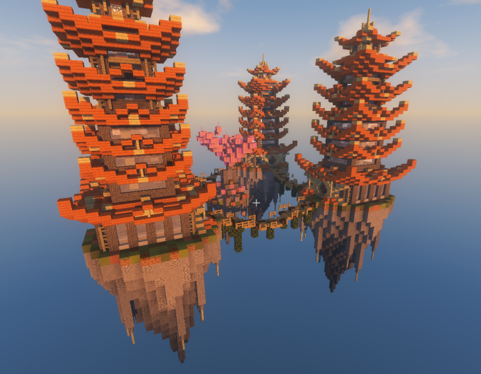Team Skywars map "Oriental" (Made in 1.7) Minecraft Map