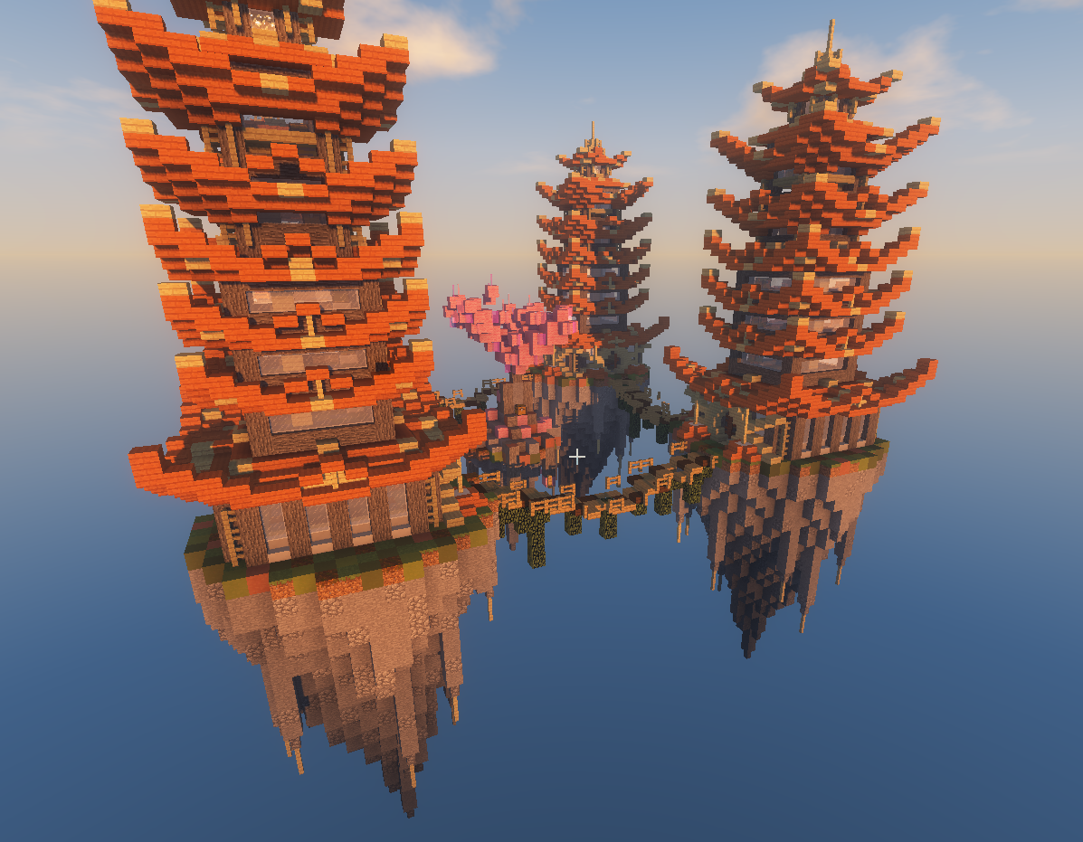 Team Skywars map "Oriental" (Made in 1.7) Minecraft Map