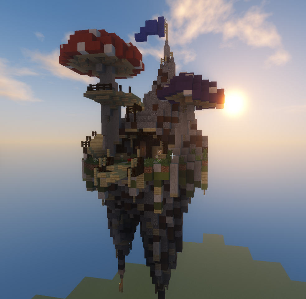 Fantasy Bedwars Map - Sphere Builds Minecraft Map