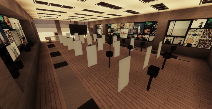 Modern School Minecraft Map