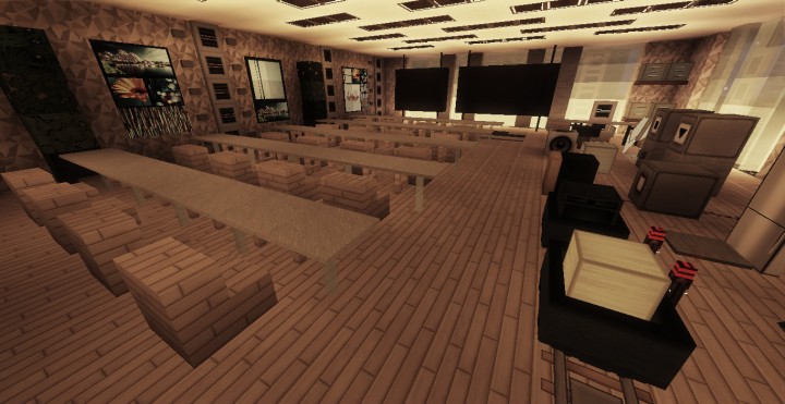 Modern School Minecraft Map