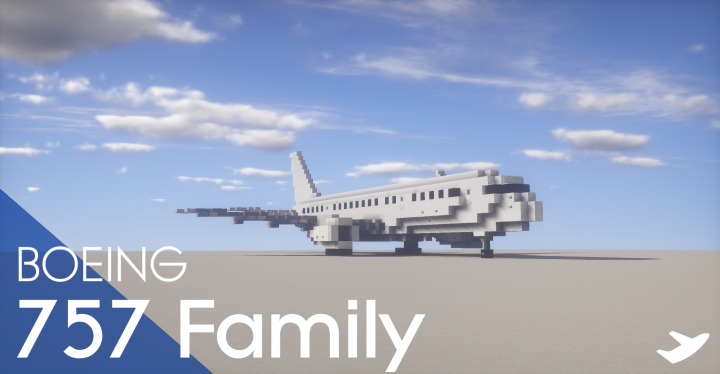 Boeing 757 Family Minecraft Map