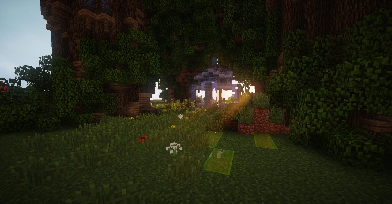 Nature Spawn Hub Minecraft Map