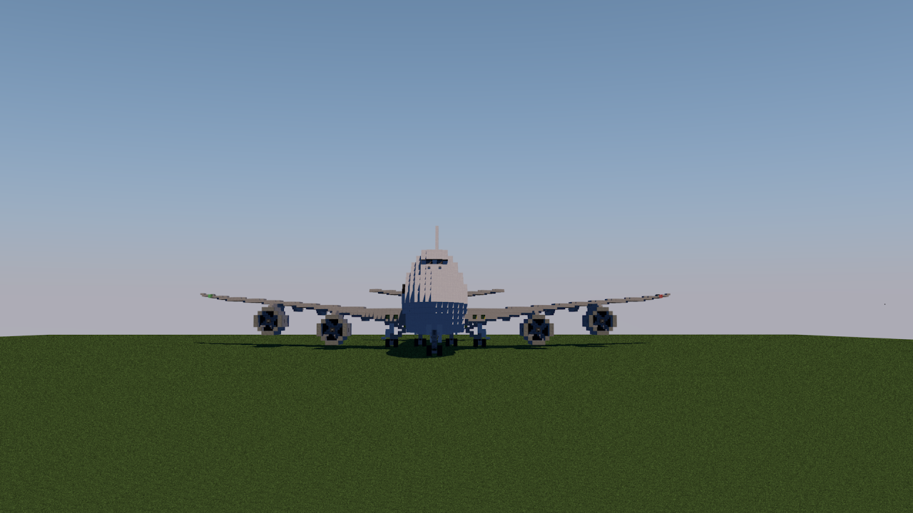 Boeing 747-100 Air Pacific Minecraft Map