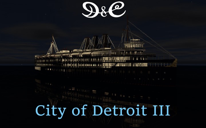 SS City of Detroit III ~ 4:1 ~ Download Minecraft Map