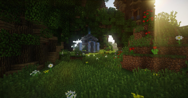 Nature Spawn Hub Minecraft Map