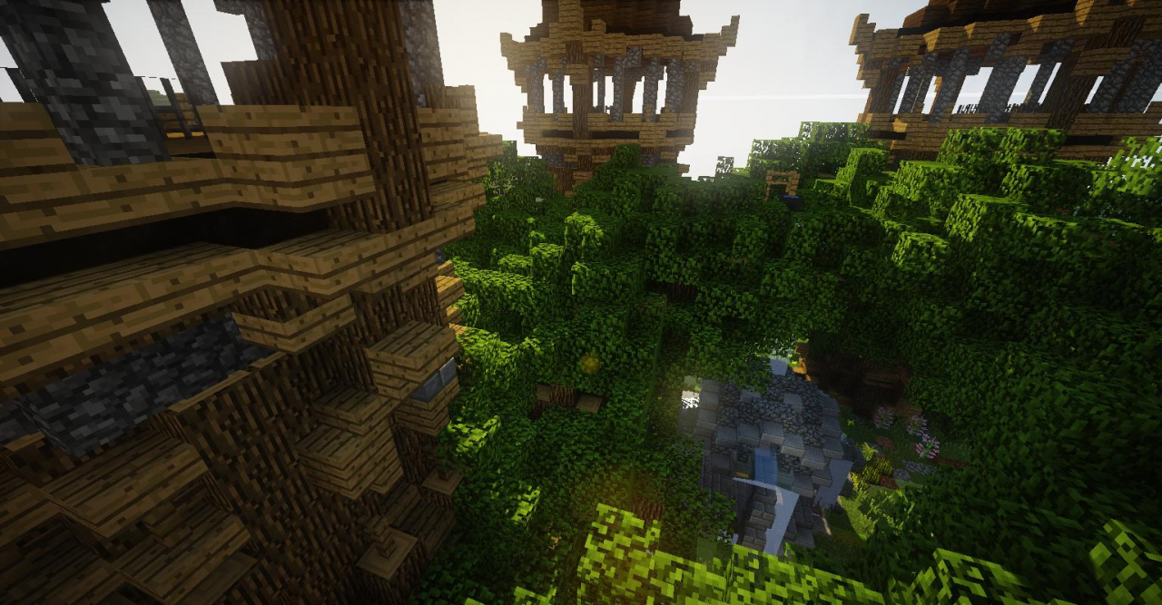 Nature Spawn Hub Minecraft Map