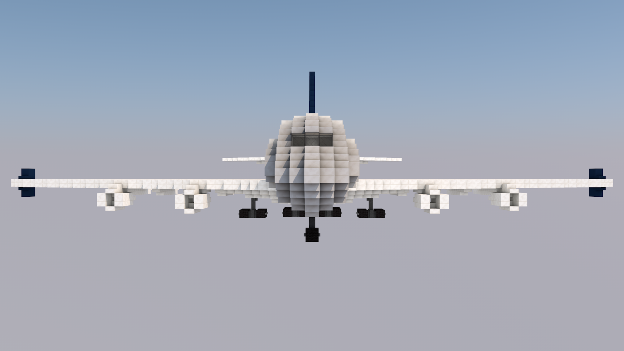 Airbus A380 Minecraft Map