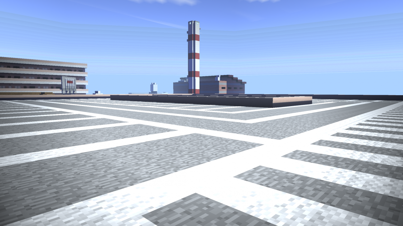 Multi-level parking lot (Pocket Edition) Minecraft Map