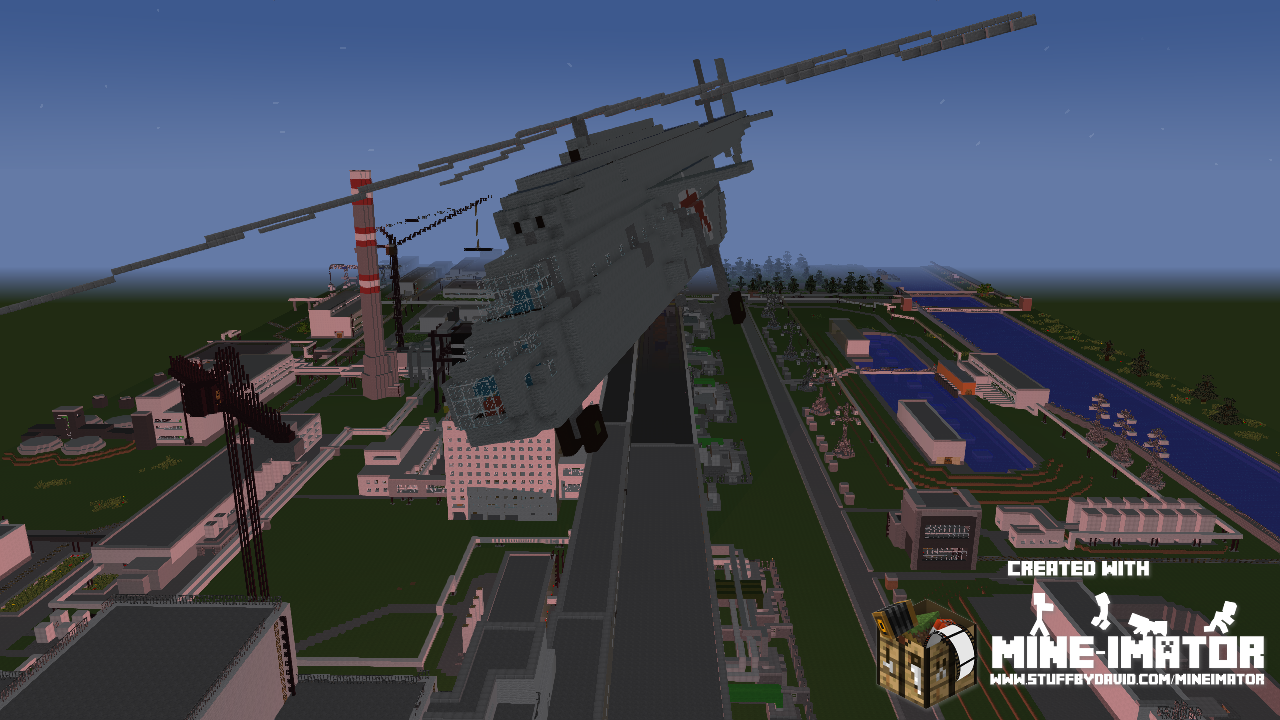 Mill Mi 6 / Moscow Minecraft Map